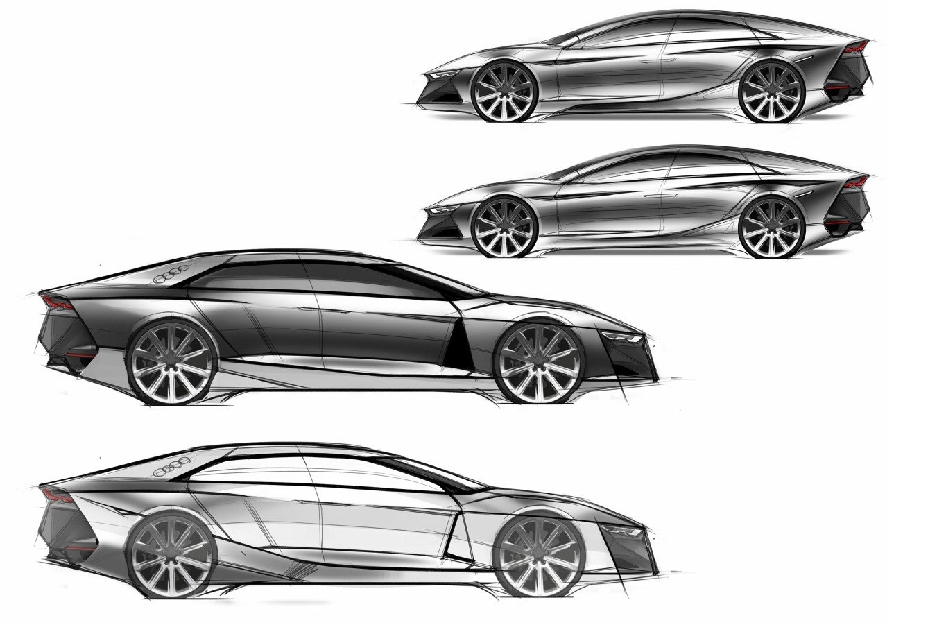 Audi R9 Concept high resolution widescreen (1351 x 901 ) | Tops Sports ...